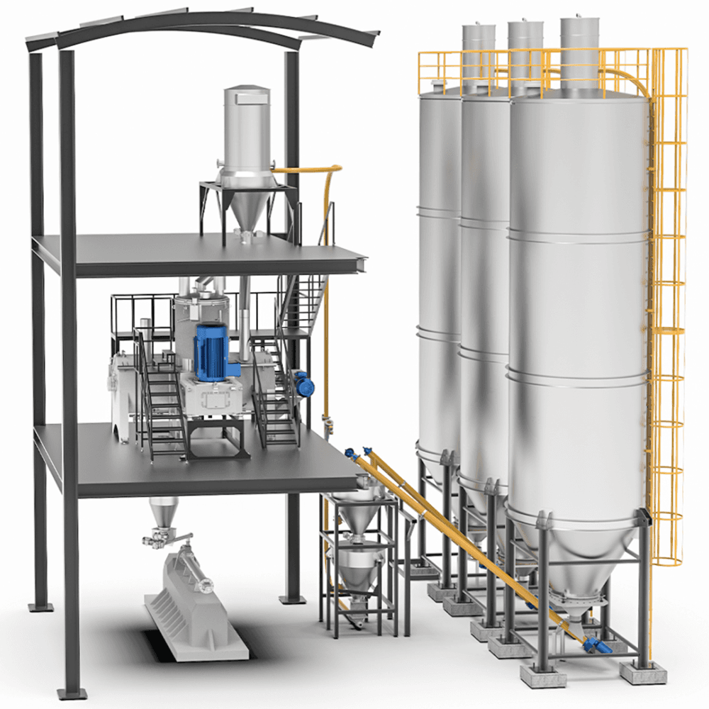 PVC and Calcium Silo Systems | Production Efficiency | VOLDE